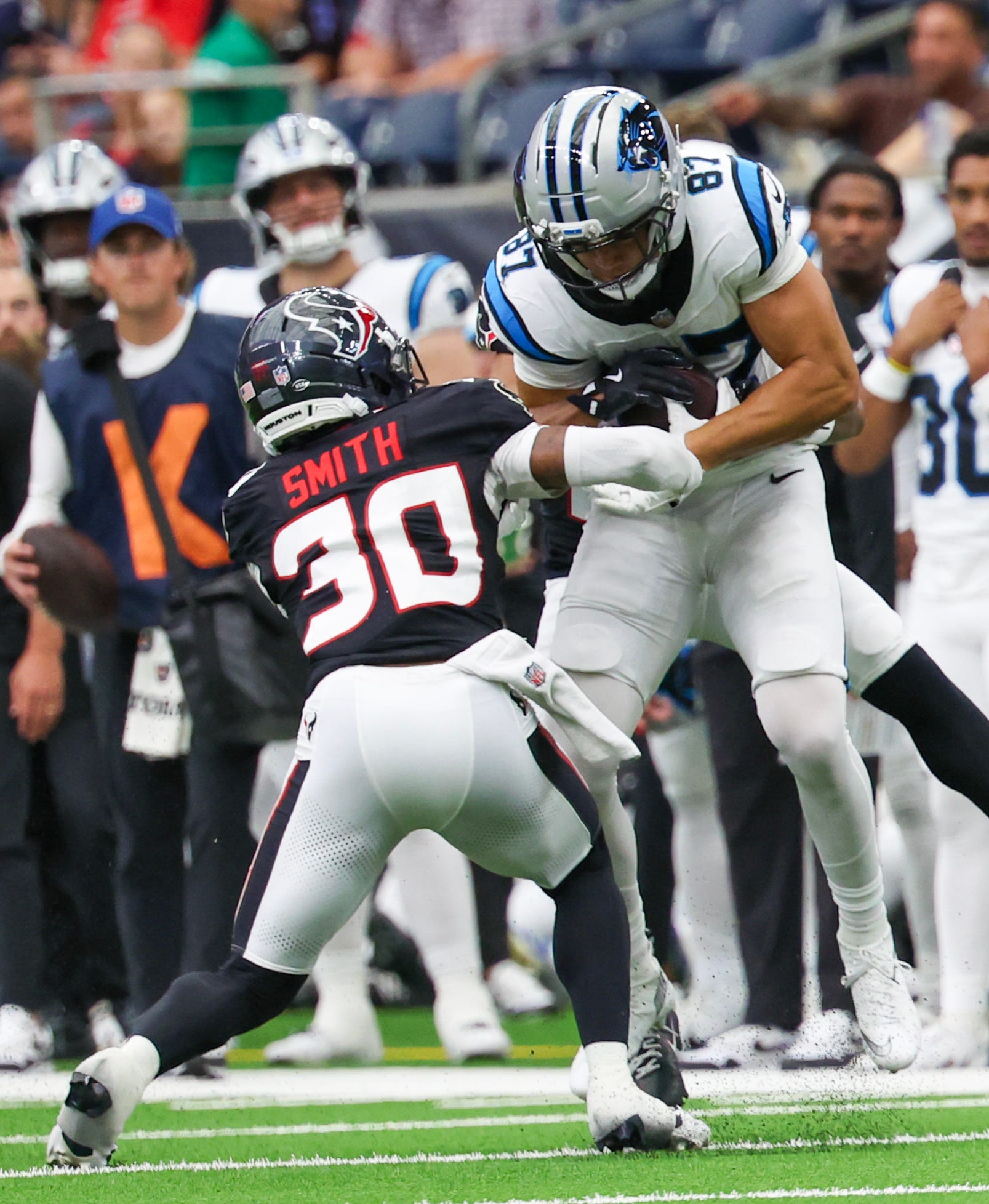 Jaylin Smith plays big part in Texans' 20-6 NFL preseason victory
