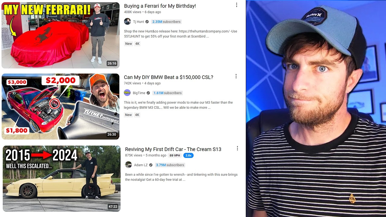 The "harsh reality" of automotive YouTube