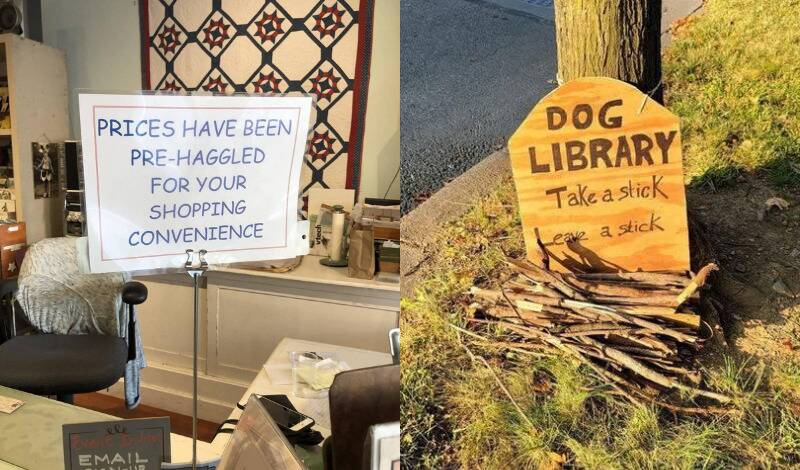 20 Hilarious Signs And Posters Spotted In Public