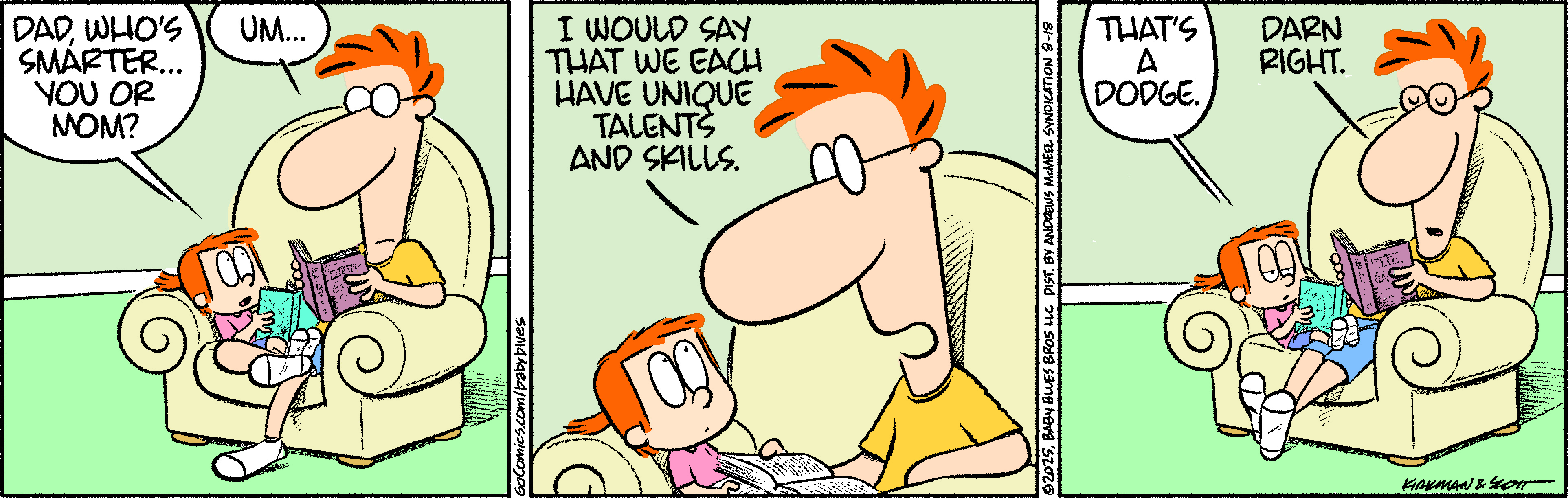 Baby Blues by Rick Kirkman and Jerry Scott