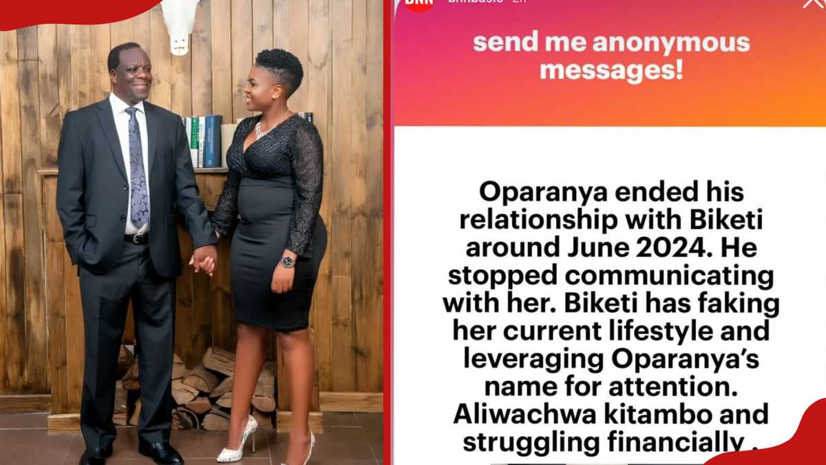 Mary Biketi denies being broke, being dumped by Oparanya and living in Syokimau