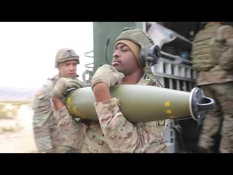 California Army National Guard Fires the M109 Paladin