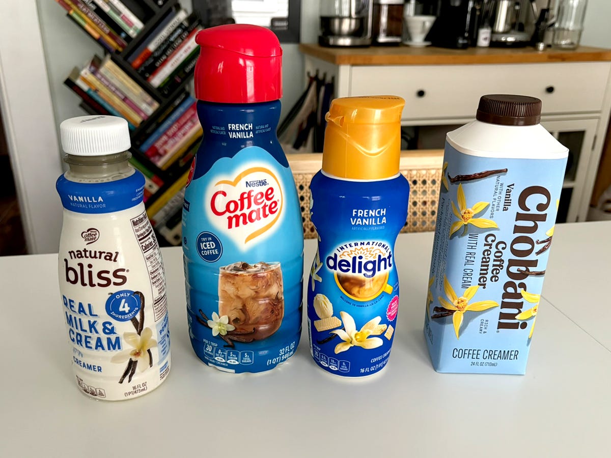 I tried 4 vanilla coffee creamers to find the best one, and there was a clear winner