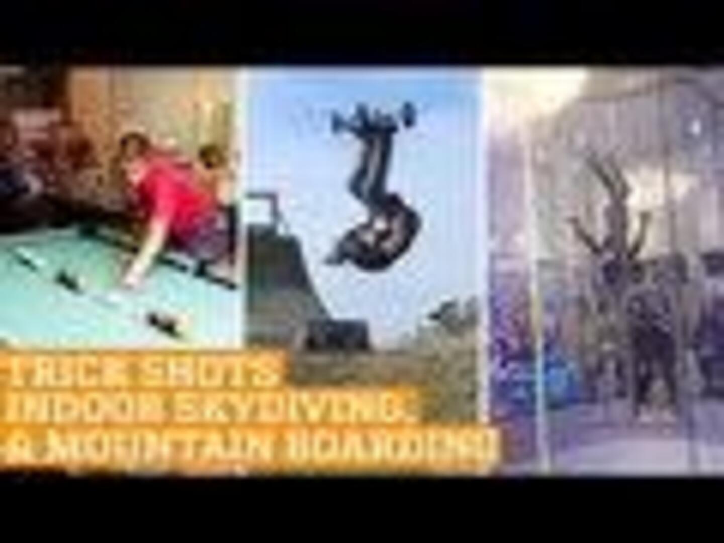 Indoor Skydiving, Mountain Boarding & Snooker Trick Shots | PEOPLE ARE ...