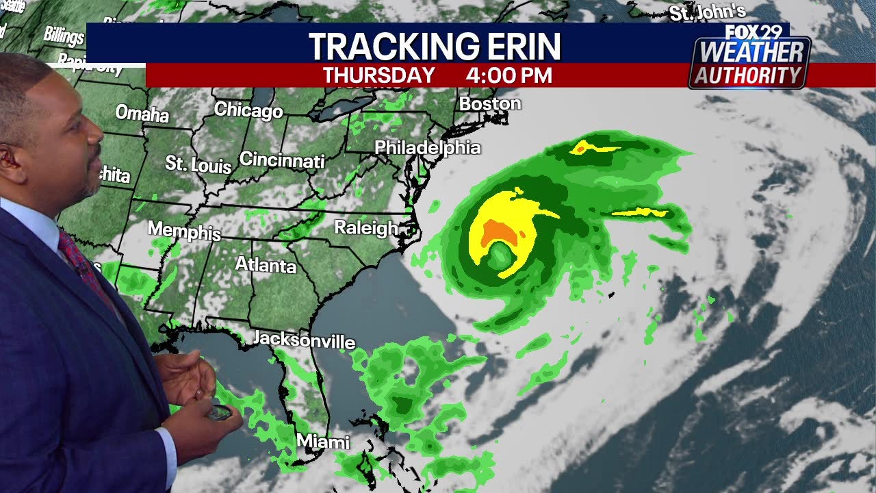 Hurricane Erin to bring dangerous rip currents, high surf to Jersey ...