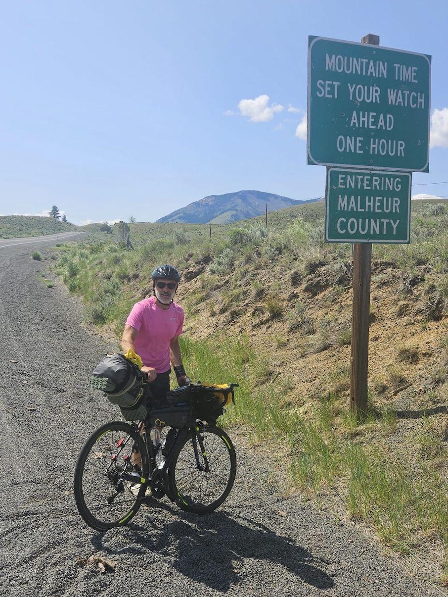 Rob bounces back from prostate cancer with 3,622-mile unsupported bike ...