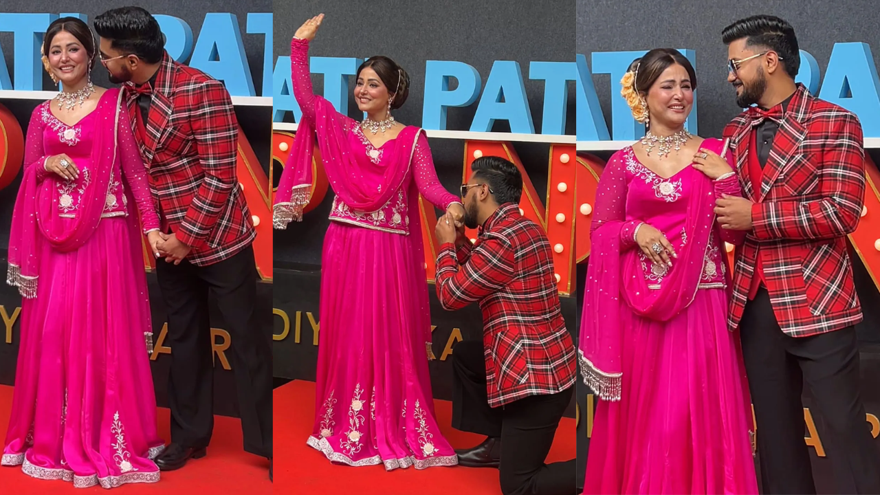 How Hina Khan recreated Deepika Padukone’s ‘Shanti Priya’ look for this ...