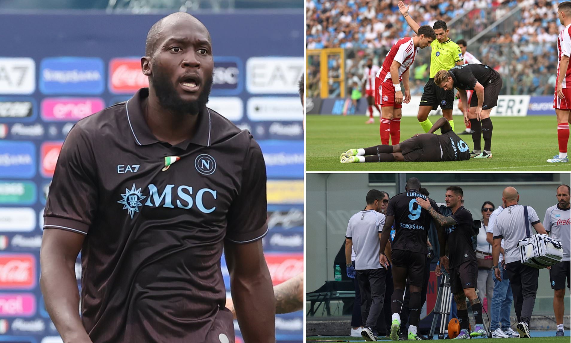 Romelu Lukaku is ruled out for MONTHS after suffering thigh injury in ...