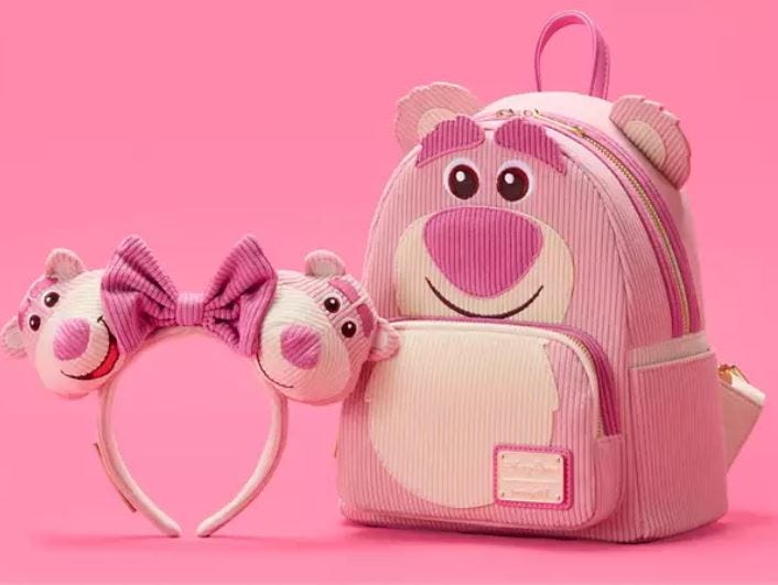 Loungefly Pastel Lotso Mini Backpack and Ears Have Dropped