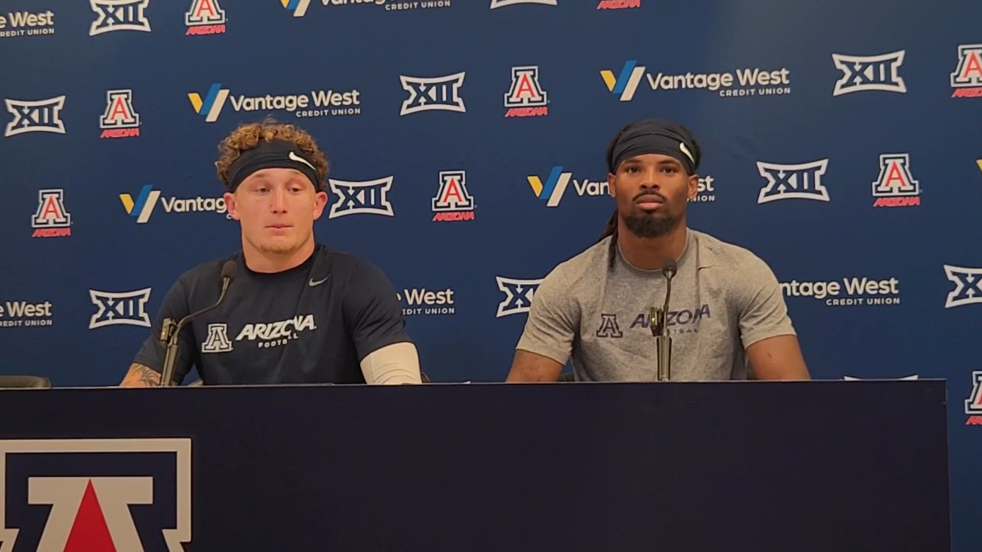 Arizona Wildcats WR Room Luke Wysong & NuNu Watley on Special Teams ...