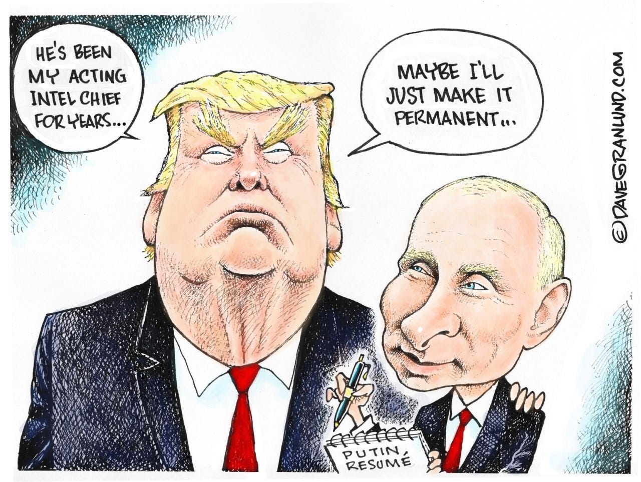 Best editorial and political cartoons in recent years