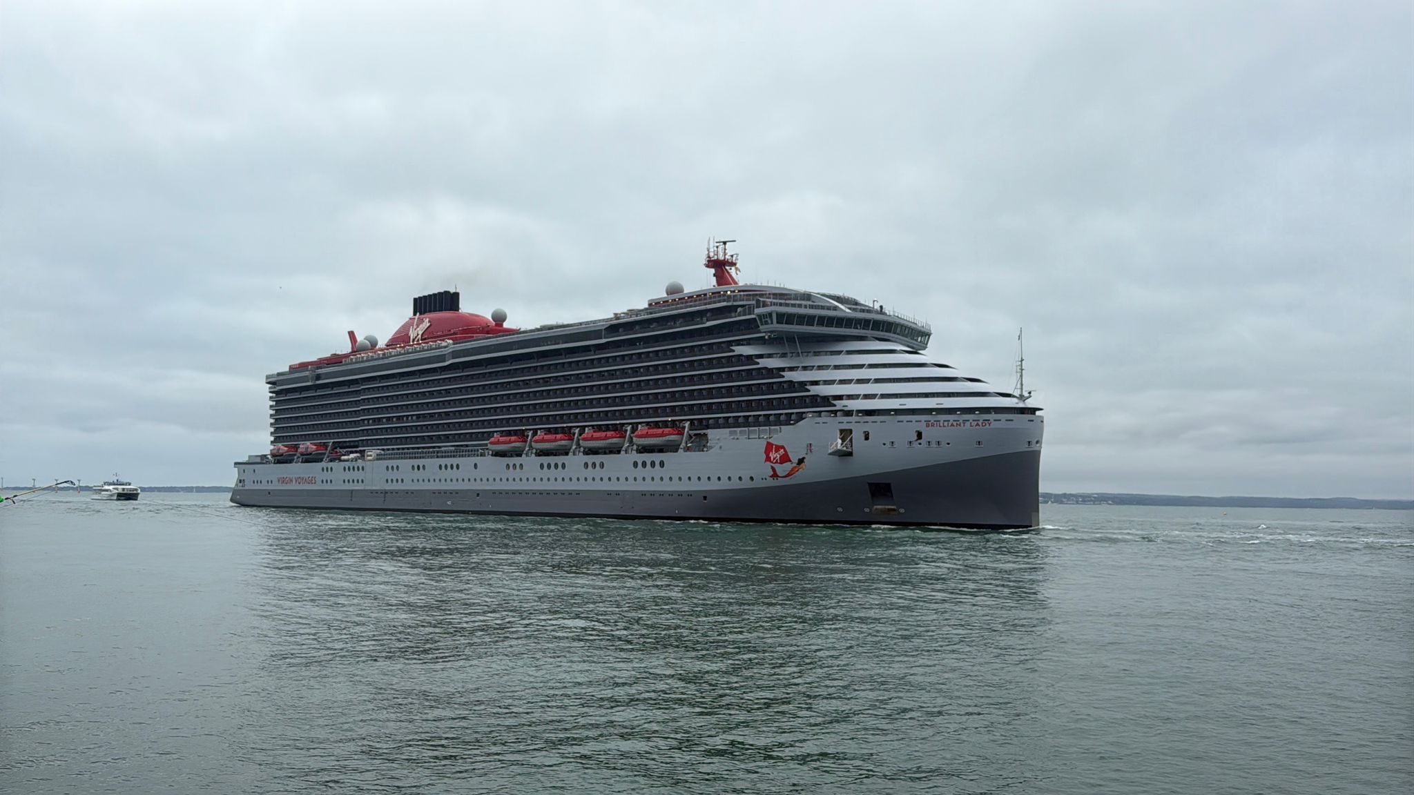 "Evolutionary" new Virgin cruise ship Brilliant Lady sails to ...