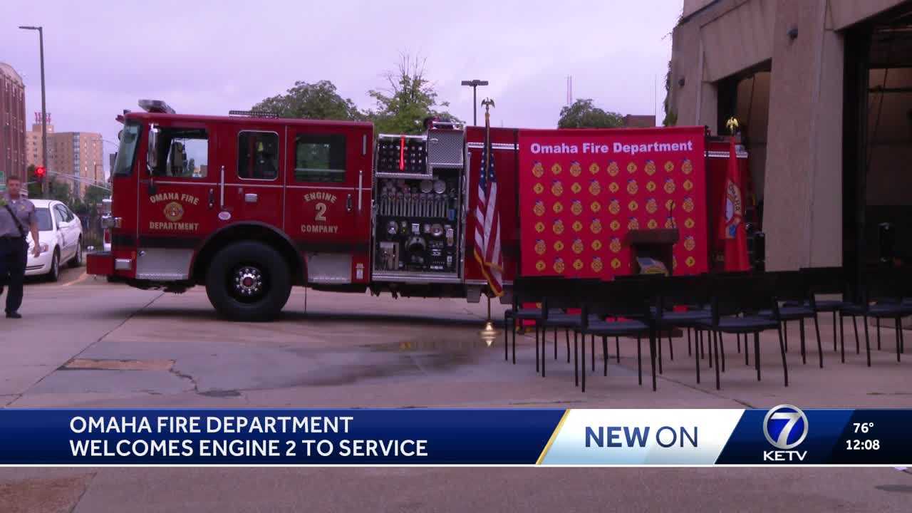 Omaha Fire Department returns engine to improve downtown emergency response