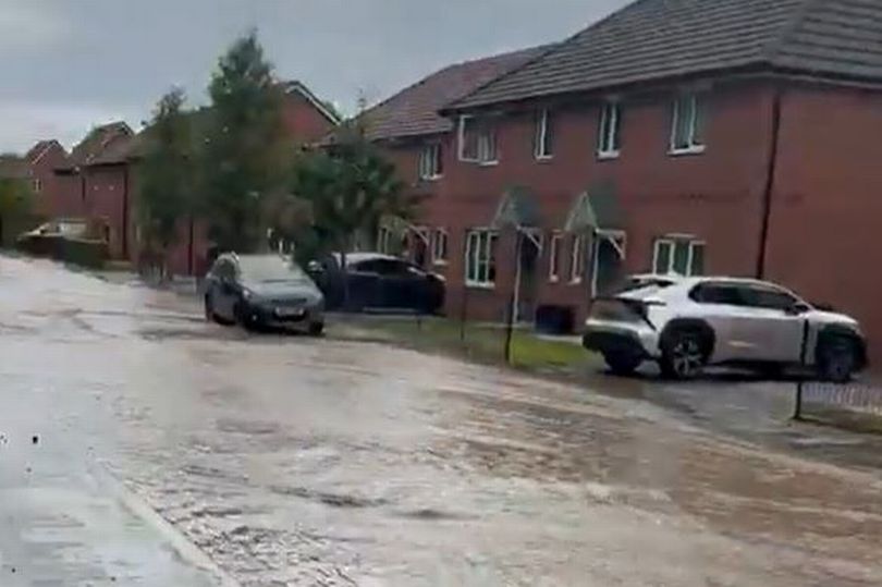 Second road suddenly floods in Greater Manchester in matter of hours