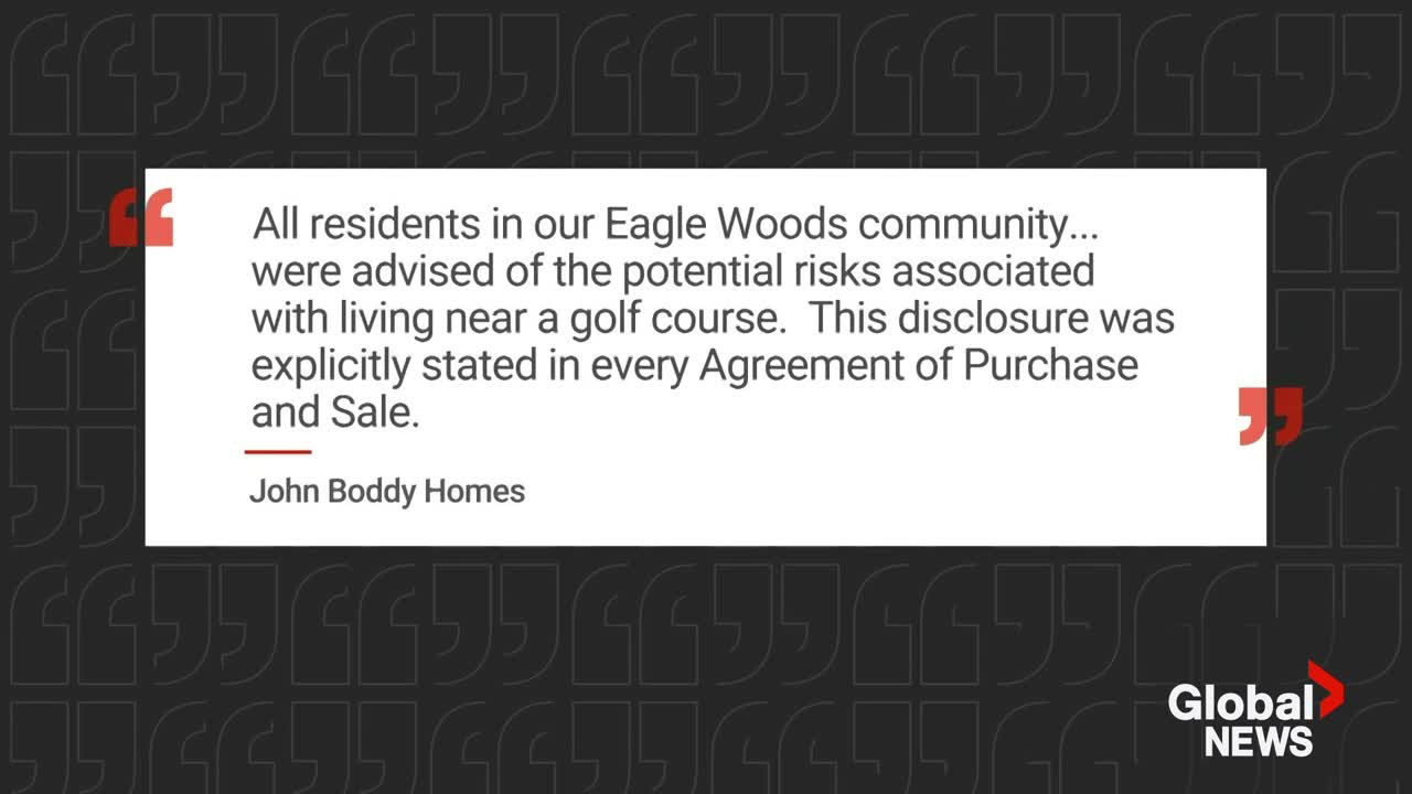 Ajax residents fear 'constant barrage' of errant golf balls from nearby ...