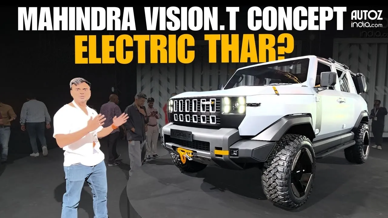 Mahindra Vision T Walkaround: Is This the Future Electric Thar
