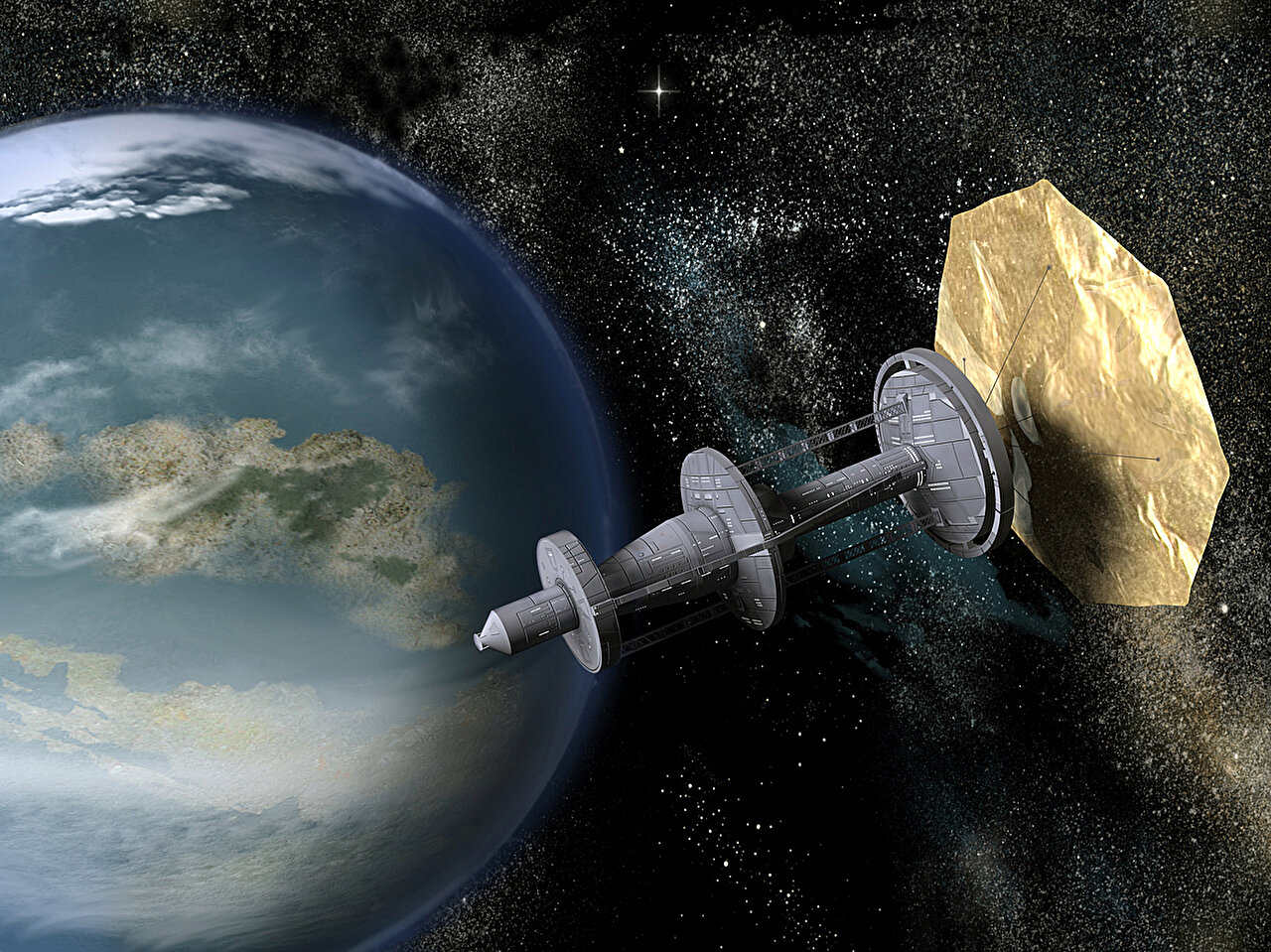 New study shows potential for improved fuel-free spacecraft sails