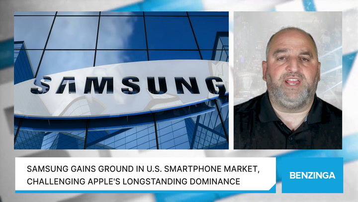 Samsung Gains Ground In U.S. Smartphone Market, Challenging Apple's ...