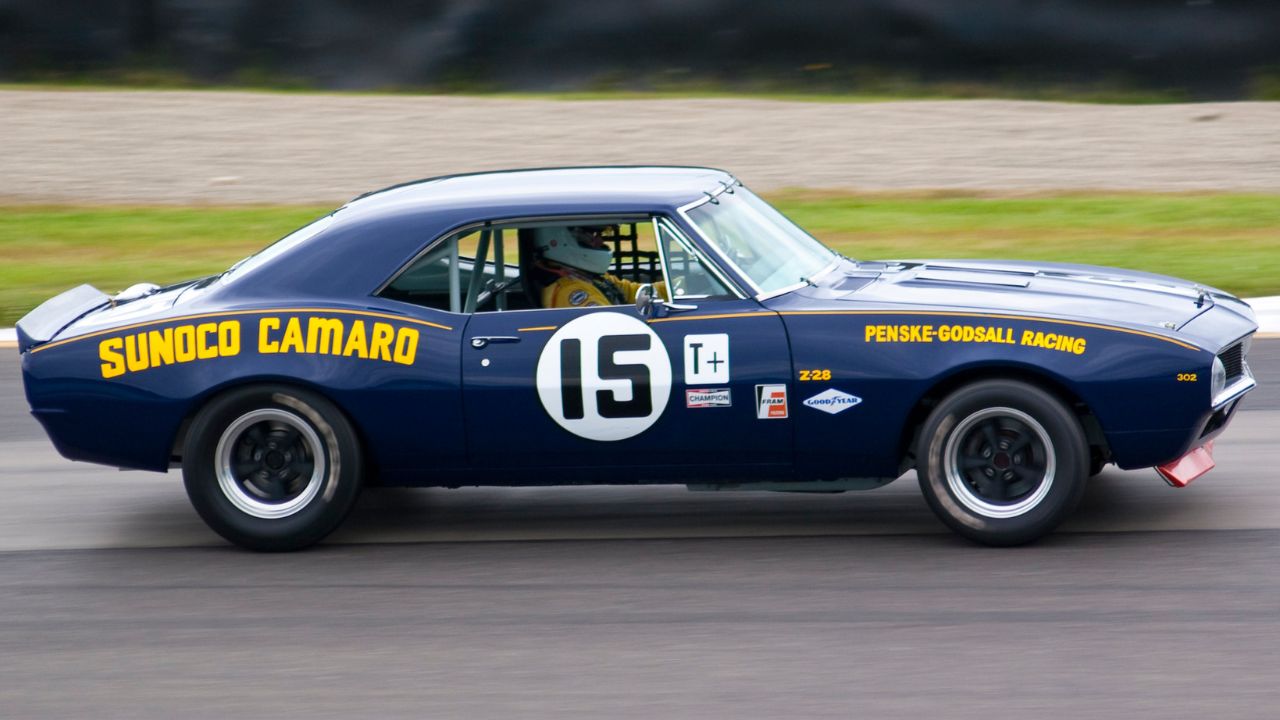 The 1967 Chevrolet Camaro Z/28 was built for racing, not the street