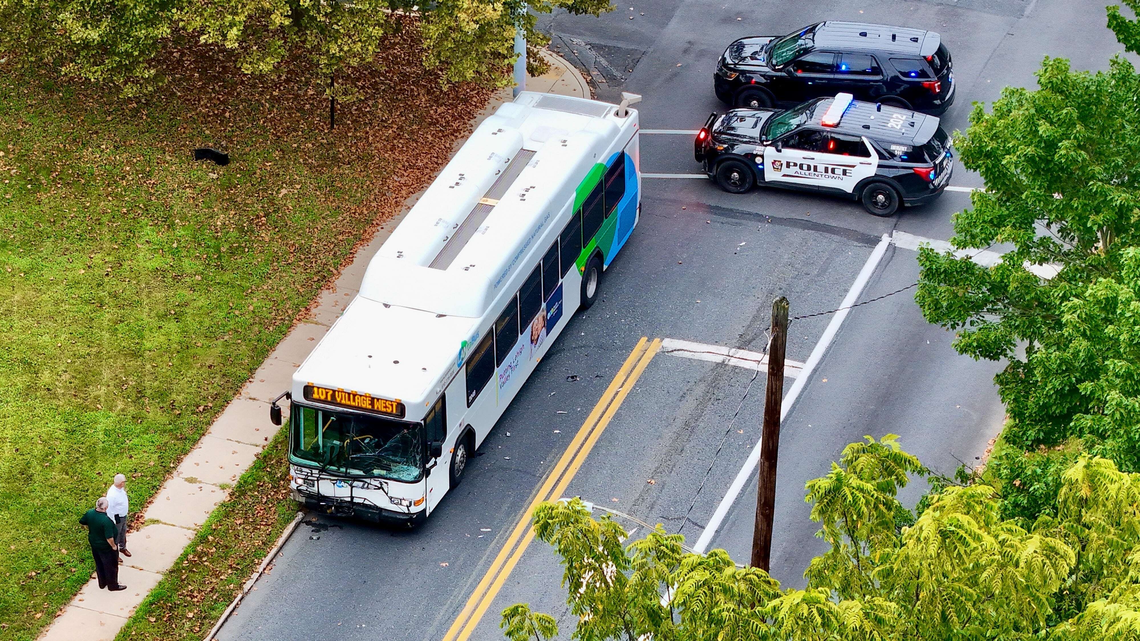 Allentown crash: 62-year-old man dies after SUV collides with LANTA bus ...