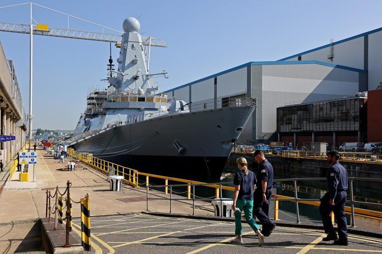 Vital HMS Daring upgrades completed after 3000+ days stuck in ...