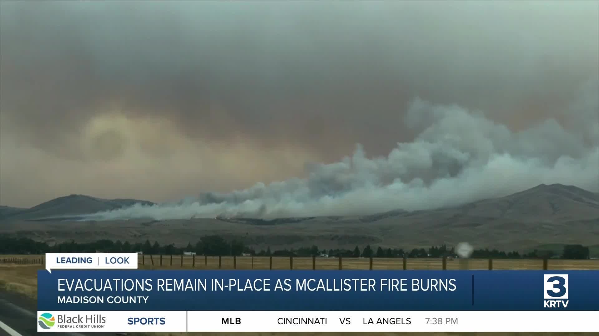 Several wildfires burning in Montana