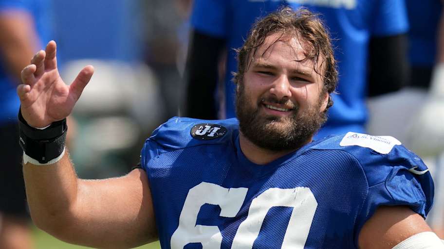 Colts' Tanor Bortolini Shines Against the Packers