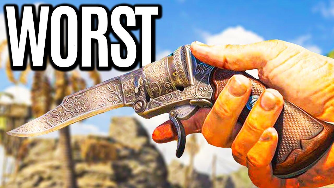 Ranking Every Dlc Pistol In Cod History