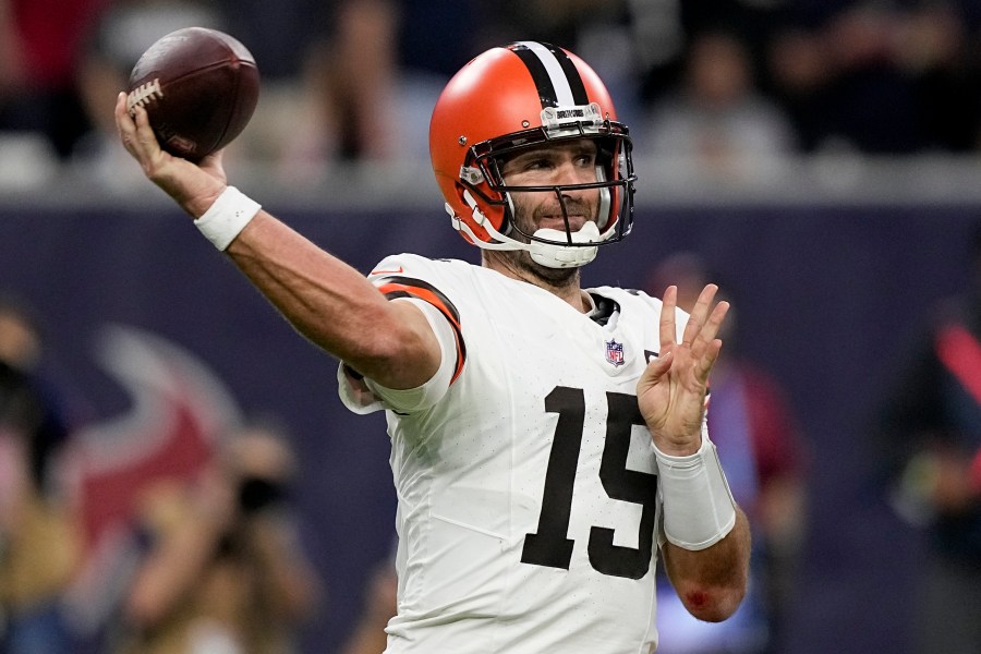 Veteran Joe Flacco selected as Browns starting QB for season opener ...