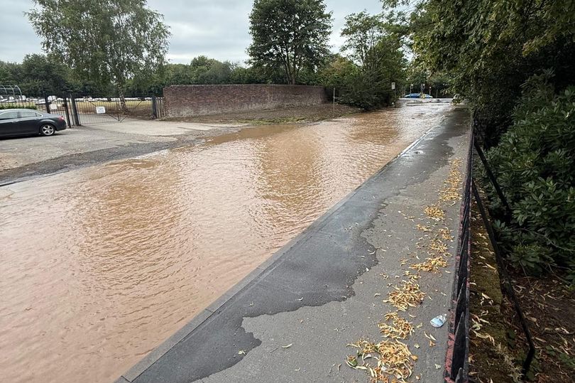 United Utilities issue update after street and cemetery suddenly flood ...