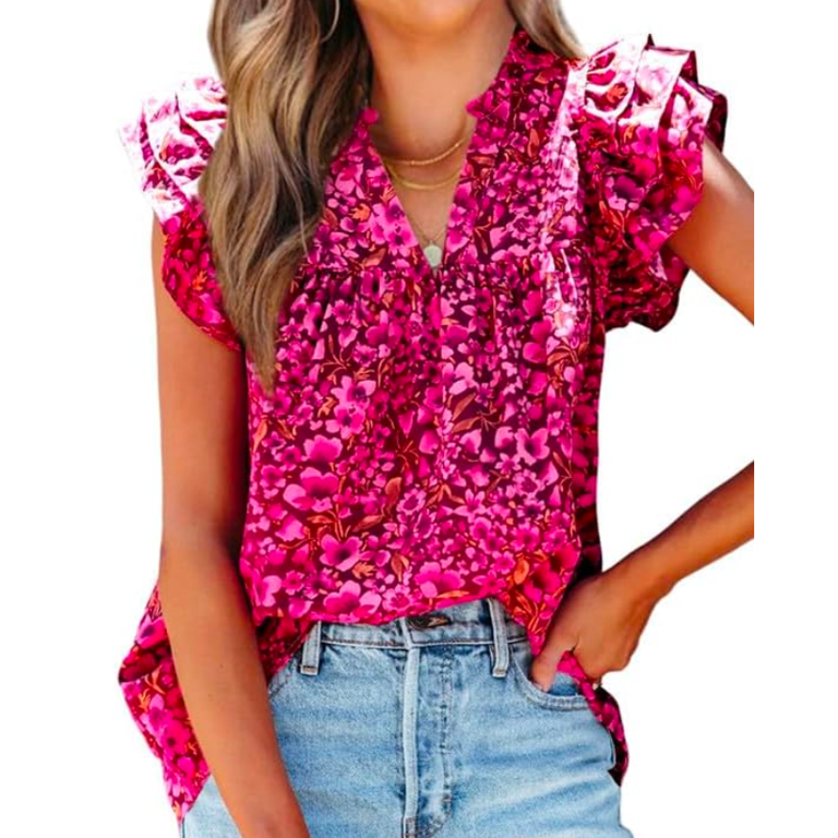 Easily Style These Tops in Pretty Colors and Florals