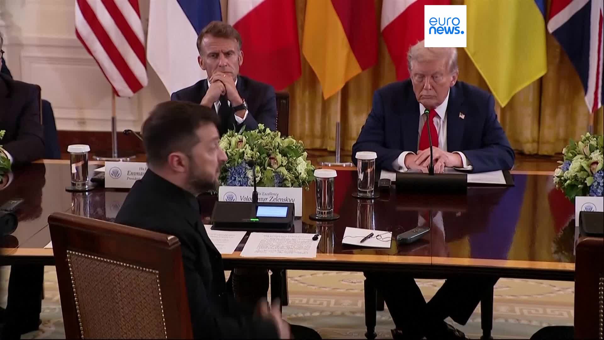 Multilateral meeting between Trump, Zelenskyy and European leaders ...