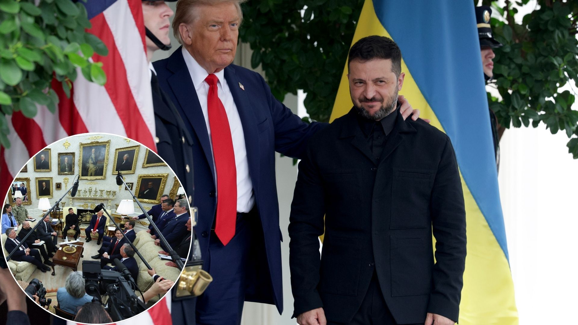 Zelensky’s suit jacket steals the show in the Oval Office