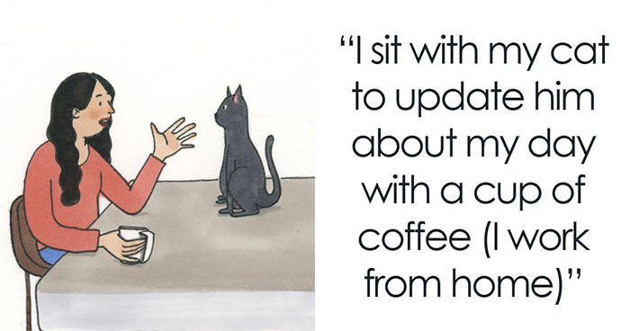 This Artist Illustrated Things Humans Do In Private, And They’re Both ...