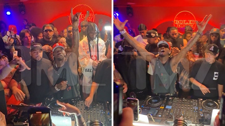 Offset Previews 'Kiari' Album at NYC's Boiler Room for Rowdy Crowd