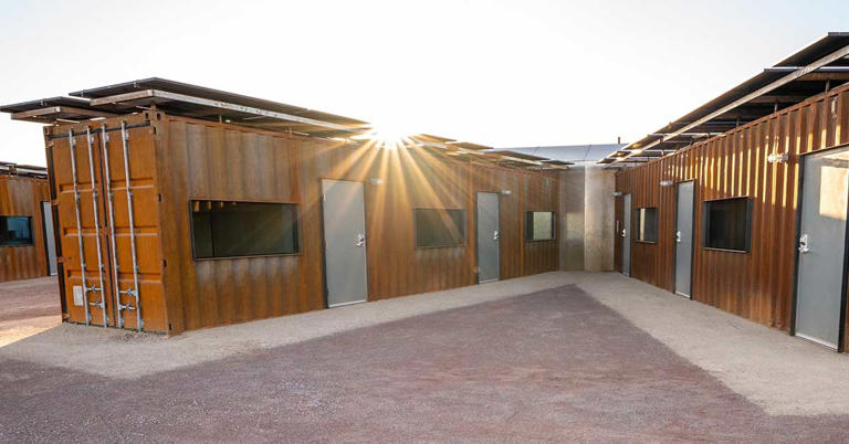 These solar-powered shipping container homes look straight out of a ...