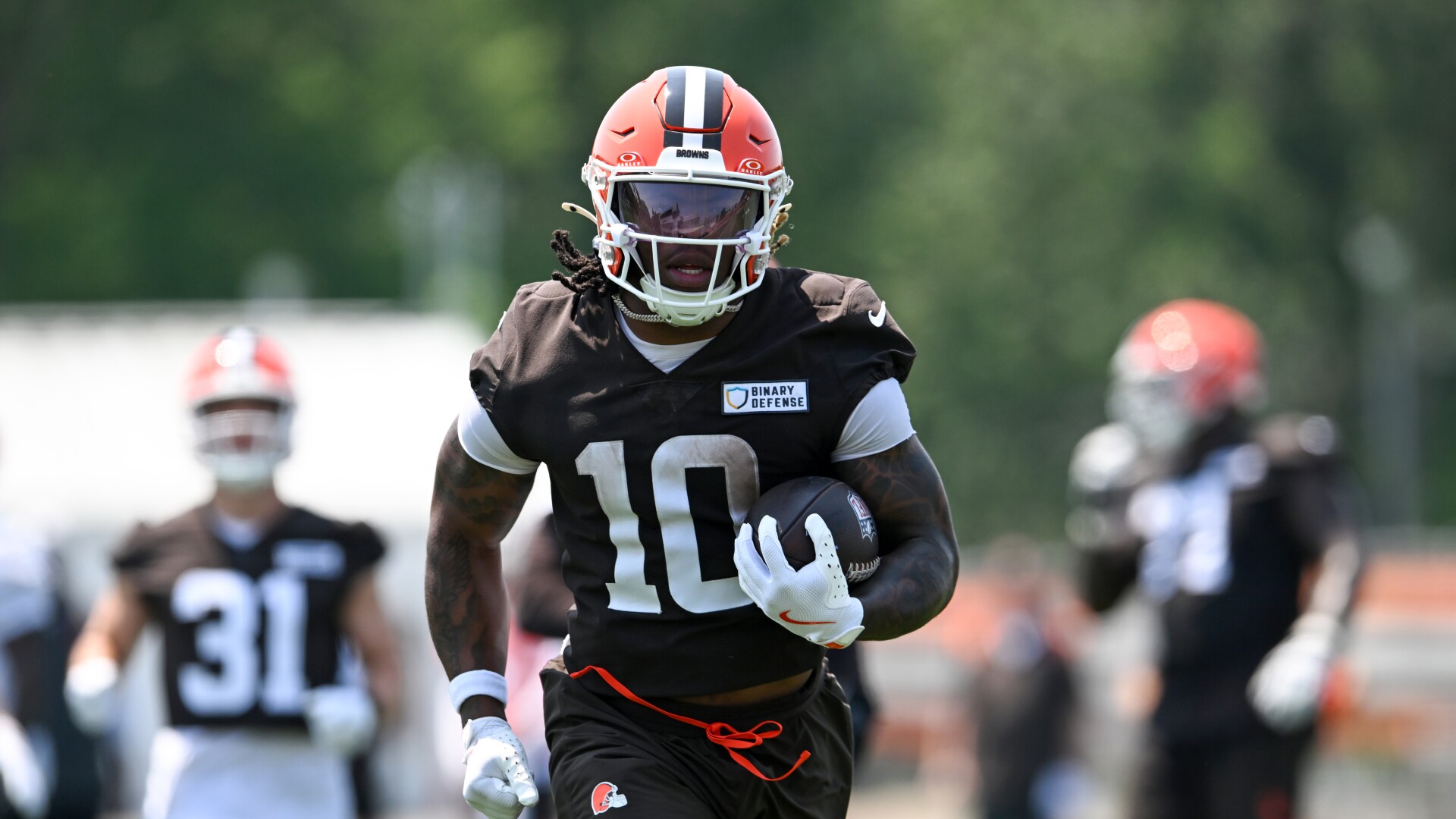 Report: Browns might not sign RB Quinshon Judkins until NFL ...