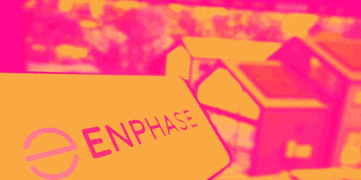 Why Enphase (ENPH) Stock Is Up Today