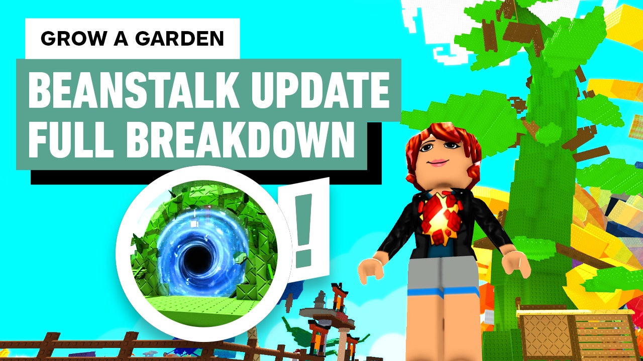 Grow a Garden - Beanstalk Update FULL Breakdown (Jack, Giant & Golden ...