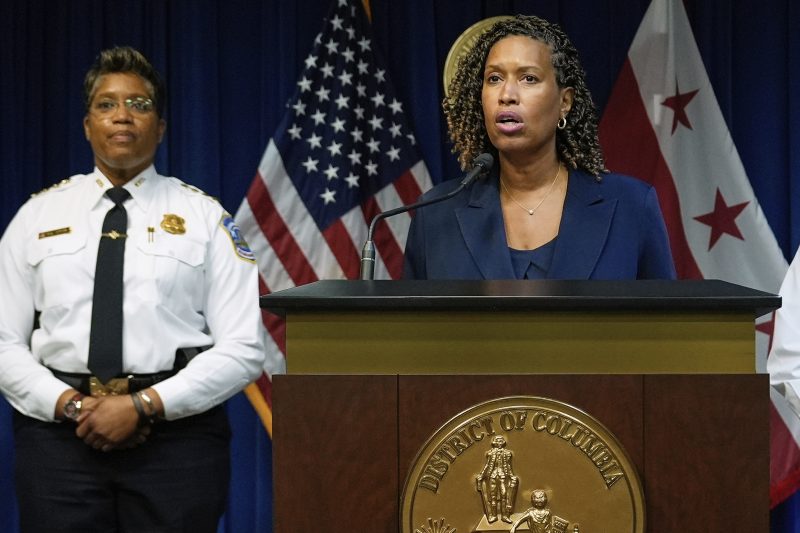 DC Mayor says she will cooperate with DOJ investigation into crime data