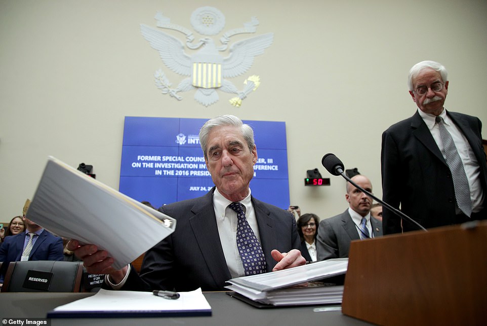 Former FBI Director Mueller gets out of Epstein testimony