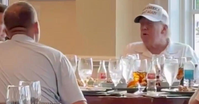 Donald Trump Trolled After Video Shows Him Surrounded by Several ...