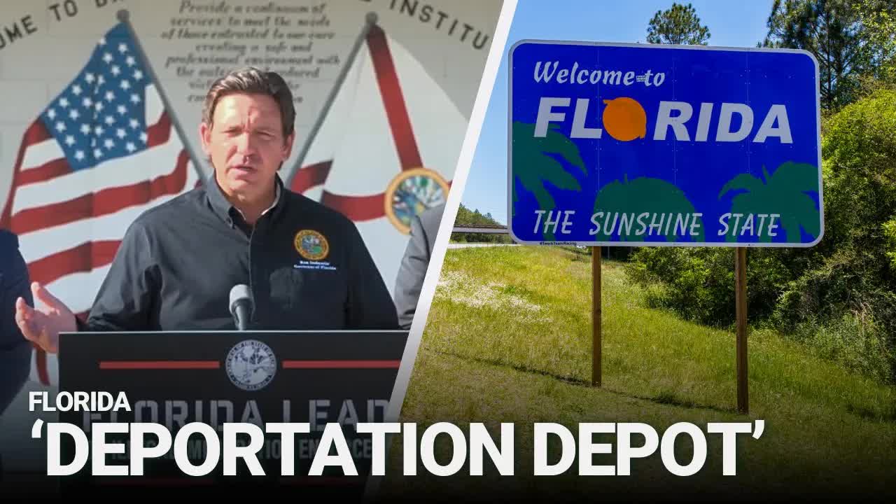 'Deportation Depot': New Immigration Processing Facility Opens in Florida