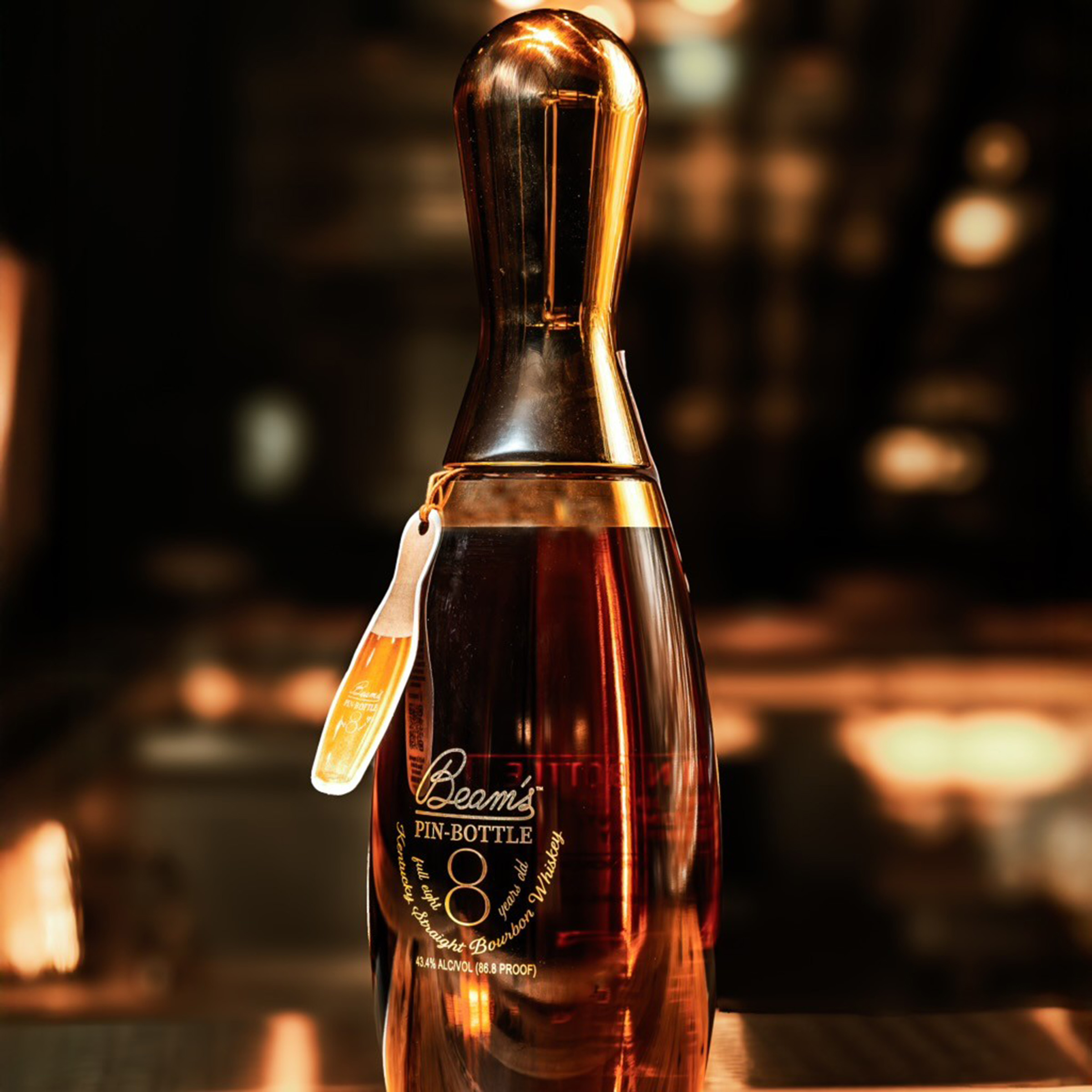 Jim Beam Just Dropped a Bourbon in a Bowling Pin-Shaped Bottle