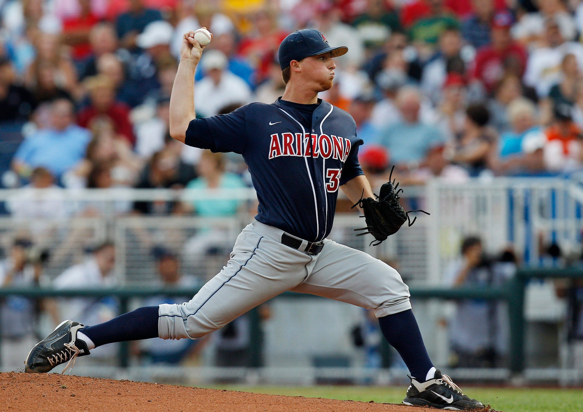 James Farris, starting pitcher for 2012 UA baseball national-title team ...