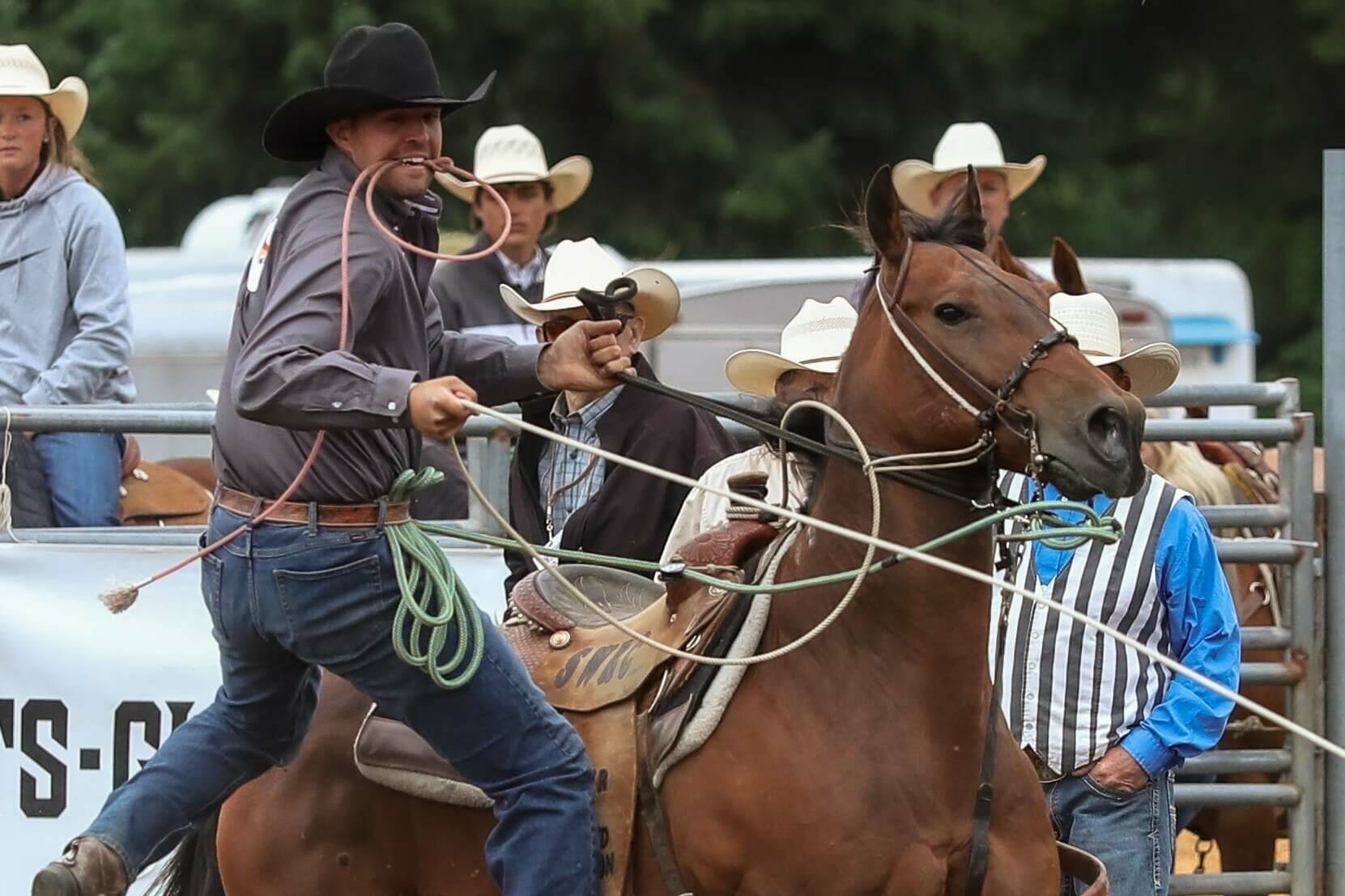 Local calf roper preps for Enumclaw Pro Rodeo, aims for NPRA finals