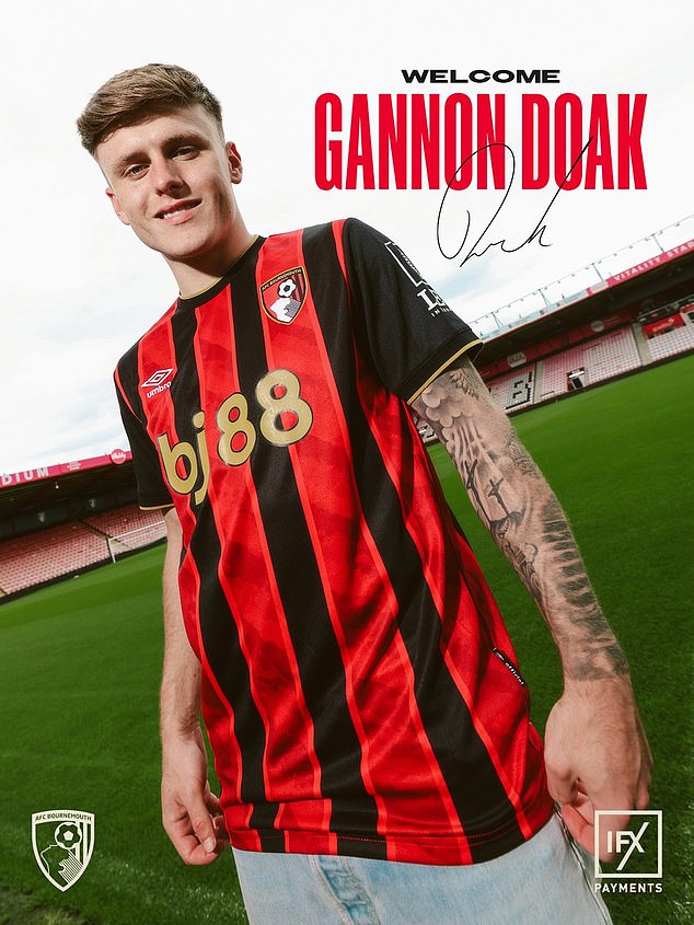 Bournemouth confirm £25m Ben Doak signing from Liverpool - as winger ...