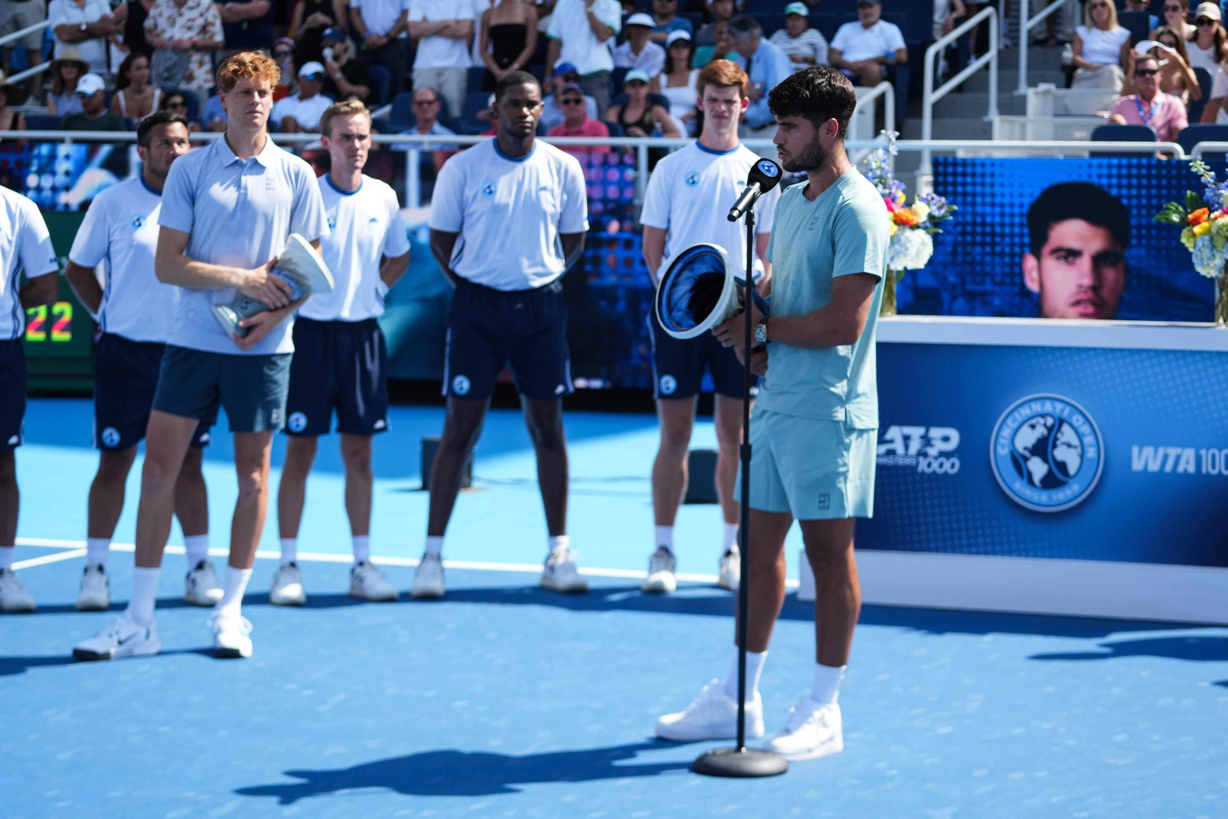 Carlos Alcaraz wins Cincinnati Open as top-ranked Jannik Sinner retires ...