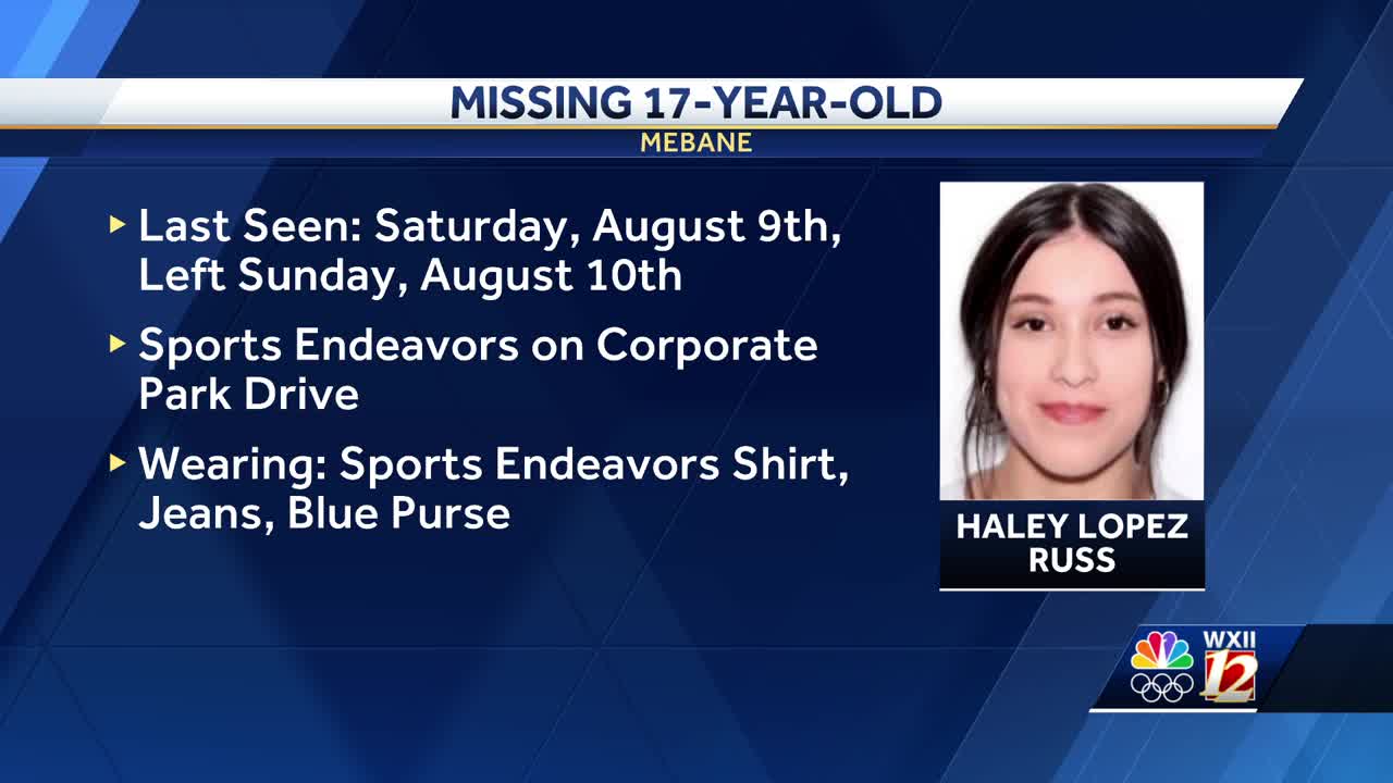 Mebane officers searching for missing teen girl last seen at Sports ...