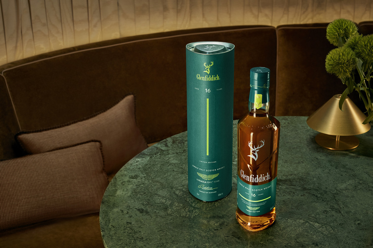 Glenfiddich and Aston Martin's Formula One Team Dropped a Limited ...